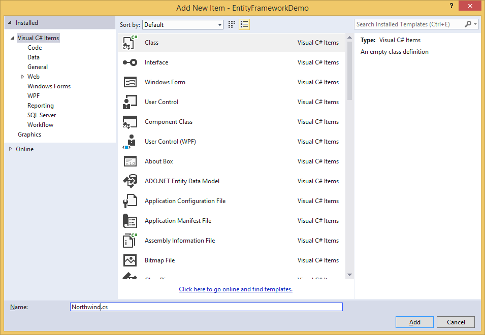 Code First Vs Database First Aspnet Creare Un Sito Web Mvc5 Con Database Mysql When